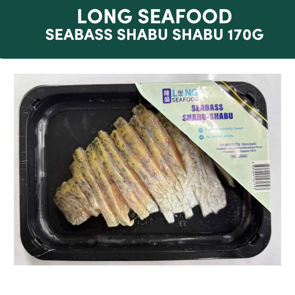 Long Seafood Seabass Shabu-Shabu 170g – The Picky Grocer
